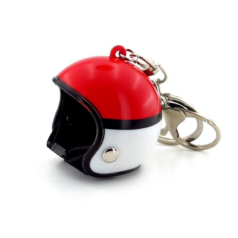 Solfera Pokeball Pokemon Motosiklet Scooter Motor Kaskı Anahtarlık KC085